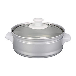 Tayama Rice Cooker with Steam Tray 3 Cup, White (RC-03R)