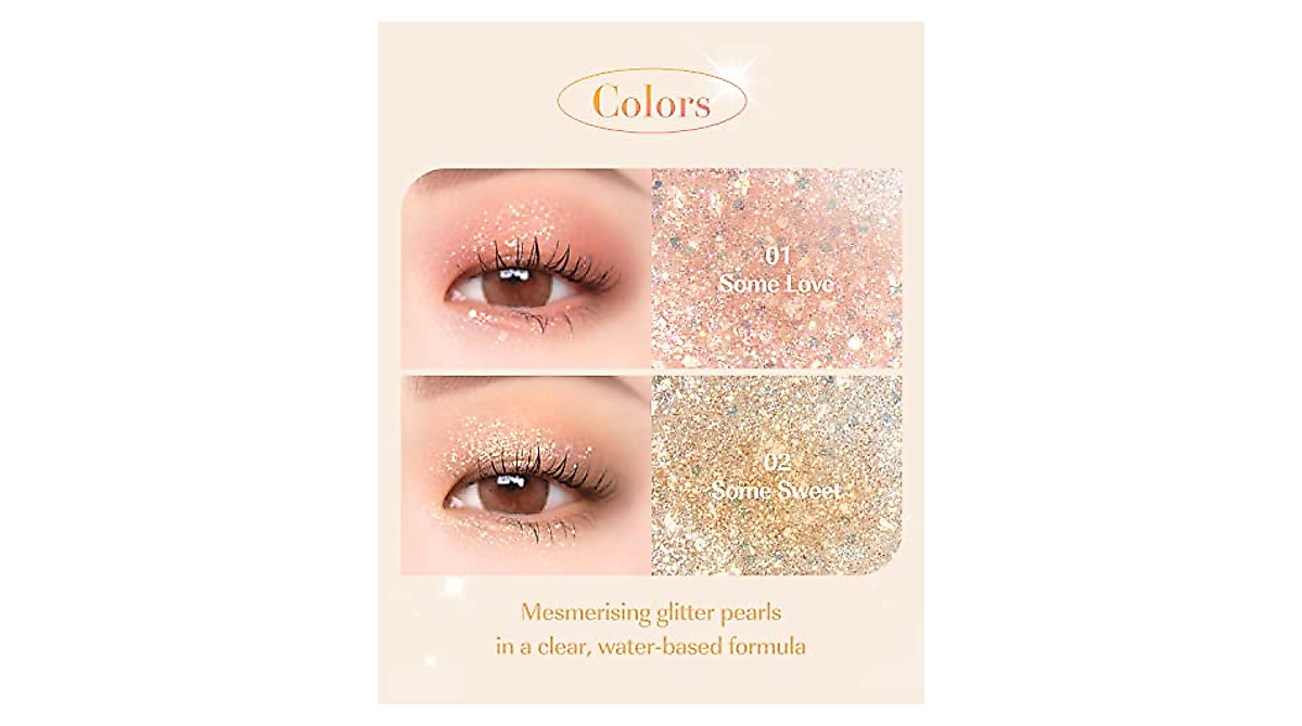 AMTS True Beauty Liquid Glitter Eyeshadow | K-Drama Makeup