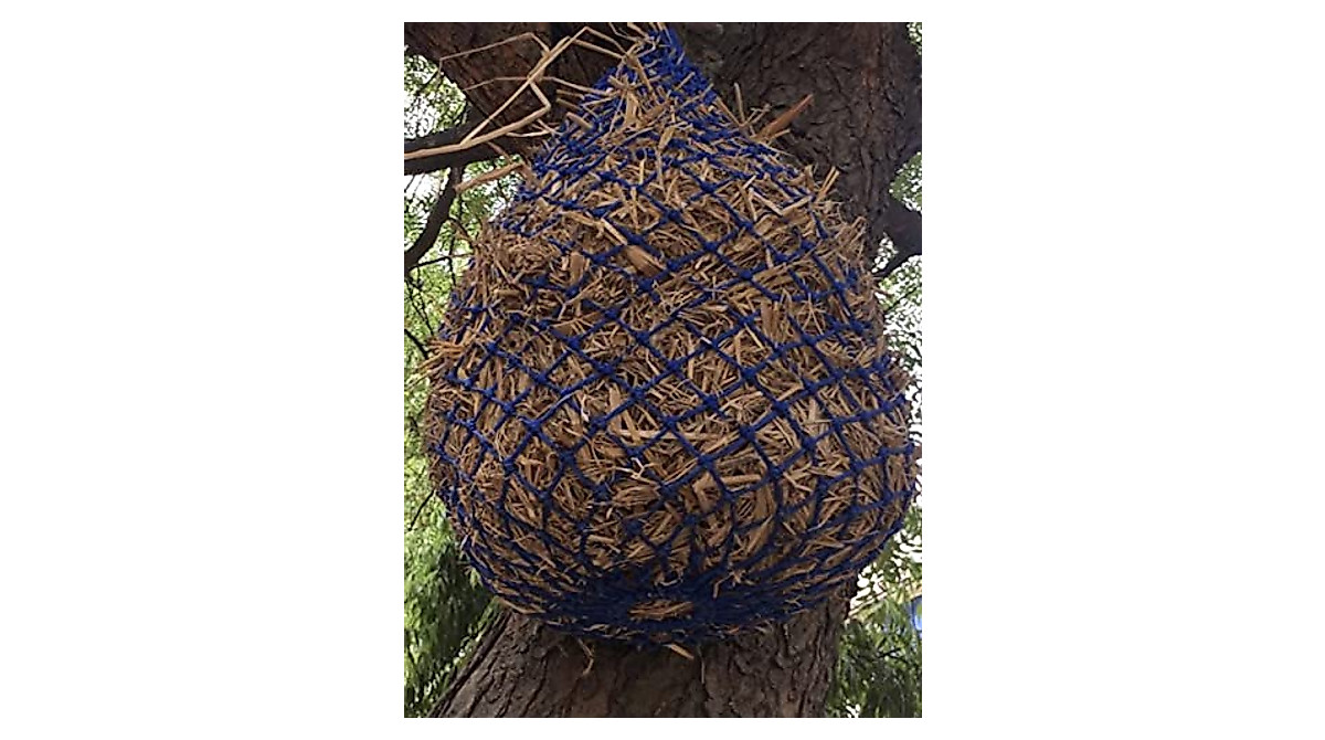 Majestic Ally 2 Pack Ultra Slow Feed Hay Net for Horses & Goats