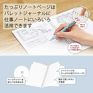 KOKUYO Campus Softring Diary 2022 A5, Monthly Type, Pink (ニ-SMNL1-A5-22)