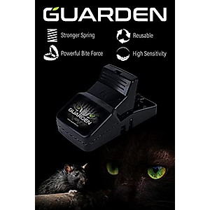 Rat Traps That Work (6 Pack) - Easy to Bait and Set, Rat Traps Indoor for Home, Large Rat Trap Outdoor - Trampas para Ratones/Trampas para Ratas - Forget Electric Traps, Choose Snap Traps for Rats