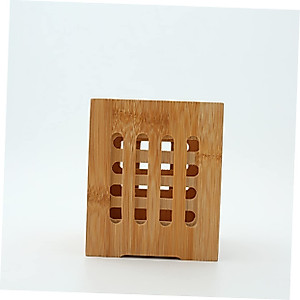 Cabilock Flatware Drying Holder 2pcs Silverware Drying Rack Cooking Utensil Organizer Silverware Holder Bamboo Cutlery Holder Flatware Flatware Holder Bamboo Cutlery Organizer Tool