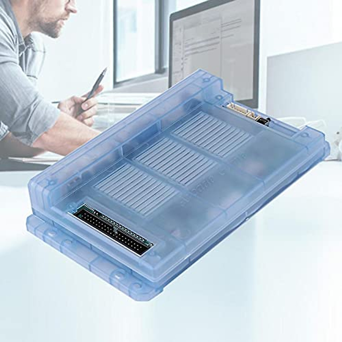 CHENQIAN Poratble Mini HD Game Box Game Host 1299 Family Edition Game Box for Phone System Blue