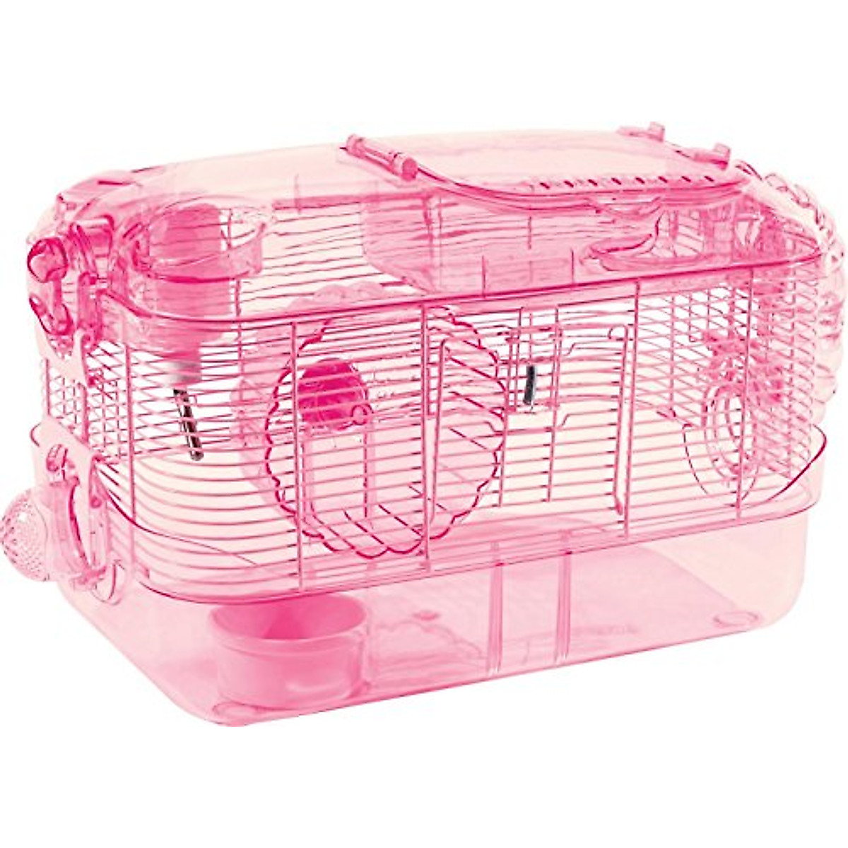 Kaytee Crittertrail Habitat One Level Pink Edition