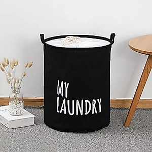 Premium Collapsible Laundry Hamper, Sturdy Oxford Fabric with Easy-Carry Handles, Ideal for Bedroom, Bathroom, and Closet Organization
