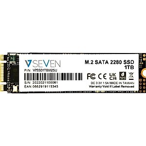 V7 V7SSD1TBM2SU 1 TB Solid State Drive - M.2 Internal - SATA (SATA/600) - TAA Compliant