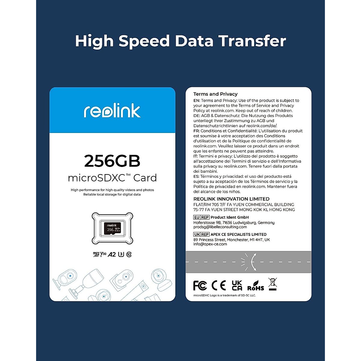 REOLINK 4G Cellular Camera with 256GB microSD Card Bundle, Plug in for Continuous Power, 24/7 Recording, TrackMix Wired LTE