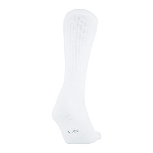 Under Armour Adult Athletic Crew Socks, 3-Pairs , White , Large