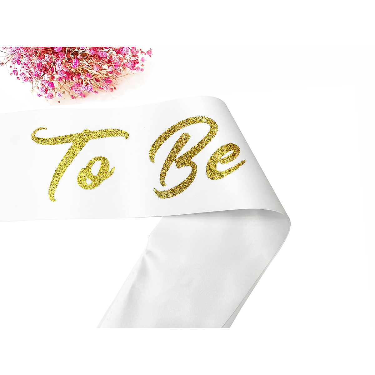 Ashaqshnglee Groom to Be Sash, Groom Sash Bachelor Party Funny Accessory for Future Groom Wedding Gift Idea from Bride to Be White Gold