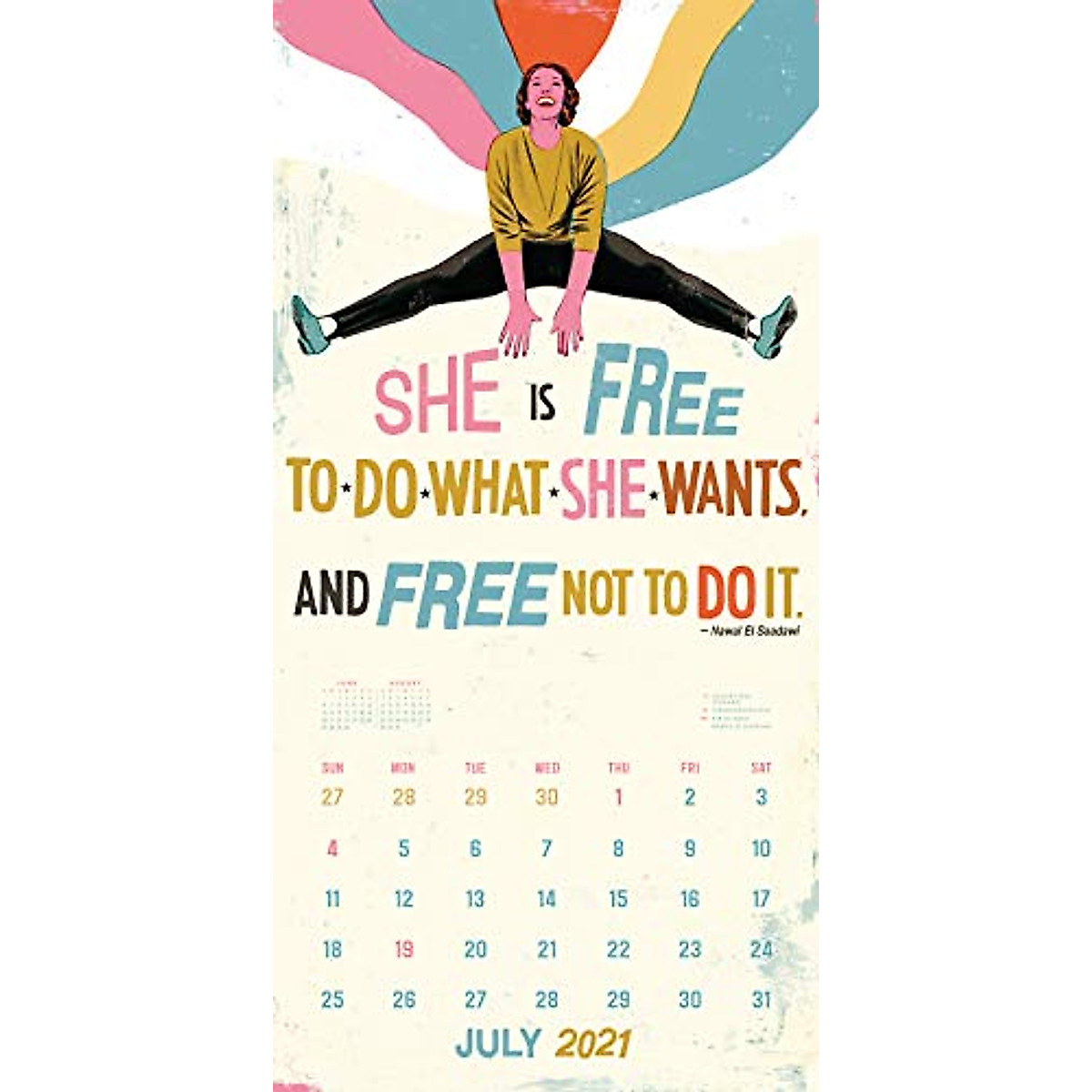 The Future Is Female Wall Calendar 2021: A Year of Art and Activism