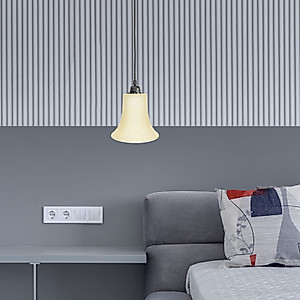 Uonlytech Chic and Stylish Lampshade Frosted Glass Fit for Table Ceiling Floor Lamps