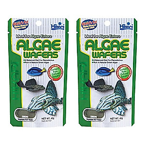 Hikari Tropical Algae Wafers Fish Food [Set of 2] Size: 1.41 Ounces