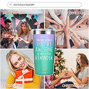 MASGALACC Inspirational Gifts for Women - Birthday Gifts, Thank You Gifts for Women, Mom, Wife, Sister, Best Friend, Her, Coworker, Employee - 20 Oz Insulated Tumbler