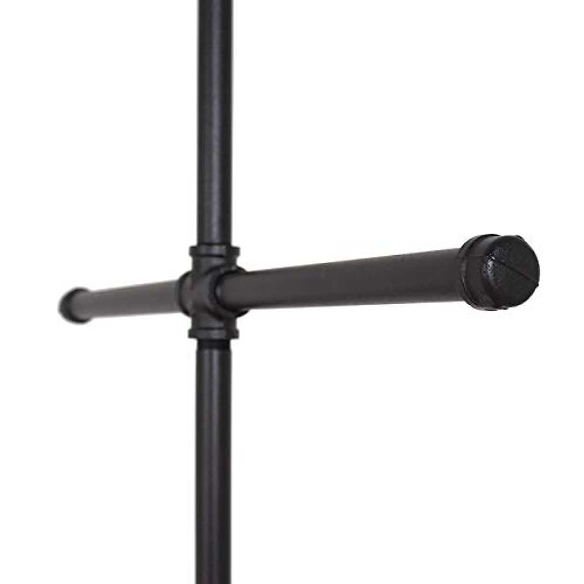 Industrial Pipe 4-Way Clothing Rack by William Robert's Vintage