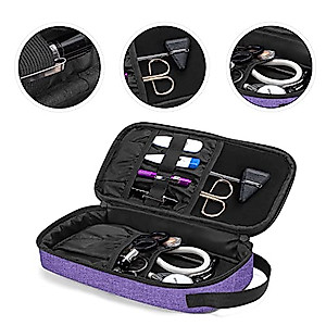 Trunab Stethoscope Case for Nurse, Pediatric/Cardiology Doctor, Nursing Student, Compatible with 3M Littmann/MDF/ADC, Hold Stethoscope, BP Cuffs and Most Nurse Accessories for Work