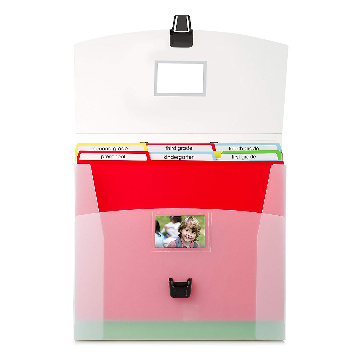 Pearhead School Years Organizer, Children’s School Highlights and Accomplishments Binder for Parents, File Keeper for Kids, School Memories Keepsake, Plastic, One Size