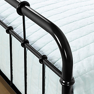 South Shore Cotton Candy Metal Complete Bed-Twin-Black