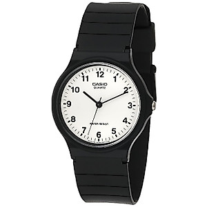 Casio Unisex MQ24-7B Analog Black Resin Strap Casual Watch
