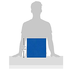 Classic Blue 12x12 Textured Cardstock | 80 lb Blue Scrapbook Paper | Premium Card Making and Paper Crafting Supplies | 25 Sheets per Pack Y