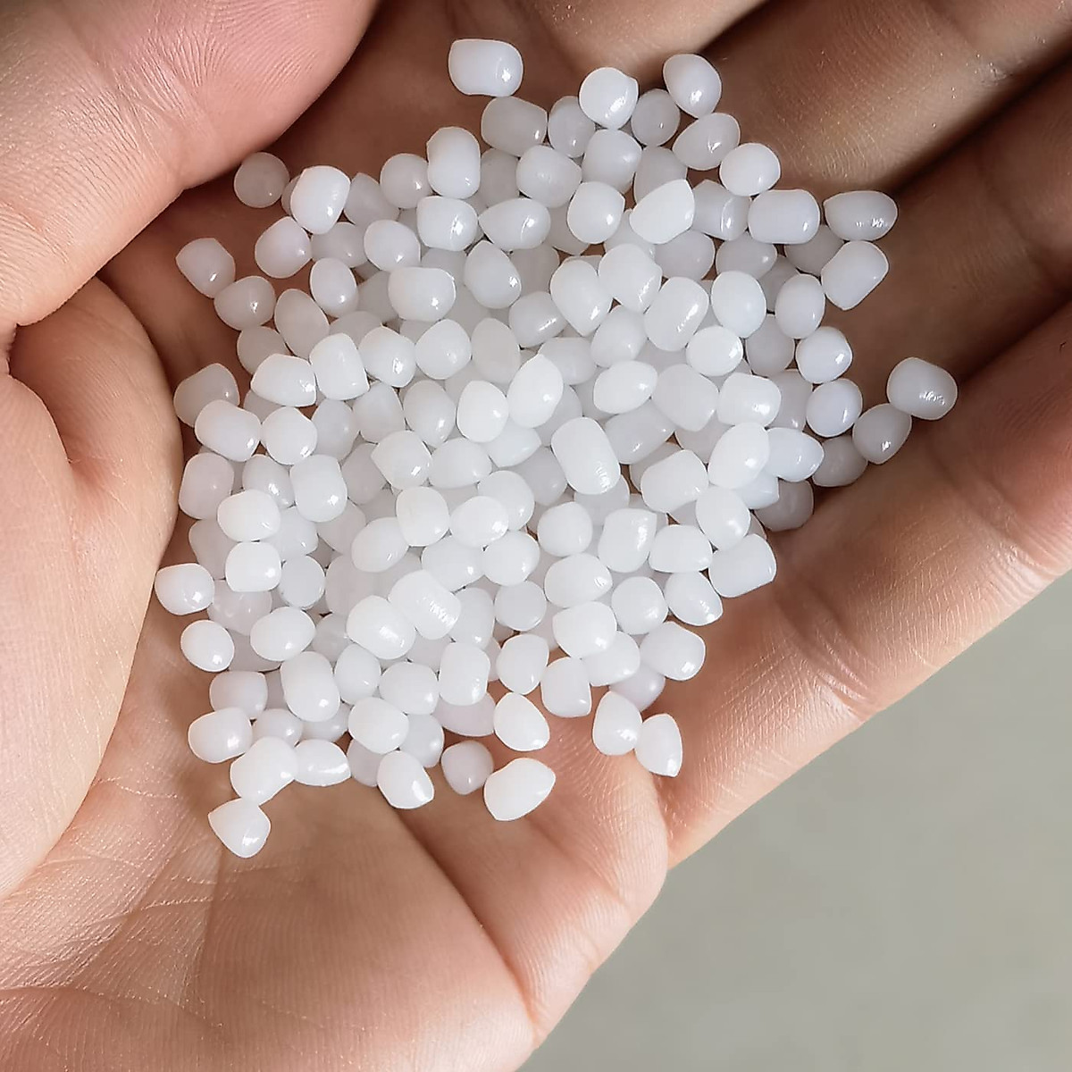 3 LBS Refill Plastic Pellets Rock Tumbling Media for Rock Tumbler, Rock Polisher, Stone Tumbler, Protect and Cushion Fragile Stones and Reduce Tumbling Noise,Get Better Result