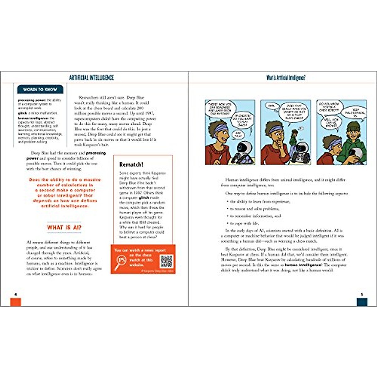 Artificial Intelligence: Thinking Machines and Smart Robots with Science Activities for Kids