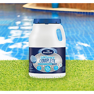 BioGuard SilkGuard Complete 3 Inch Chlorinating Tablets 7.5lb Pool Chlorine Sanitizer Tabs
