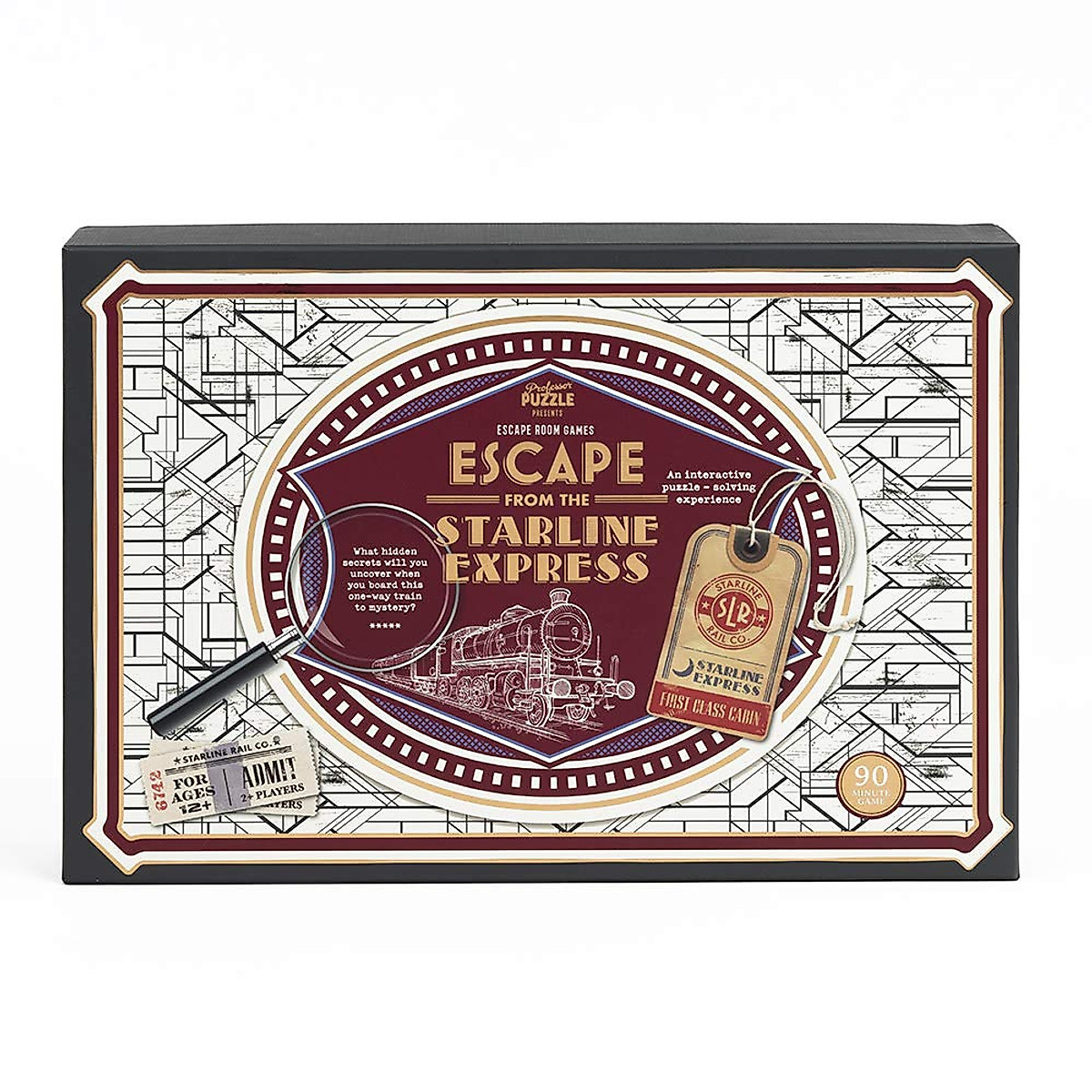 Escape from The Starline Express - Escape Room Game - Multiplayer Brain-Teasing Game / Escape The Room Game by Professor Puzzle.