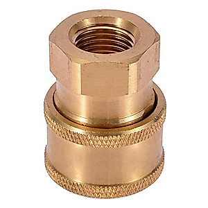Xuulan Xianglaa-Water Pipe Connector, G1/4 Female Quick Release Watering Sprayer Connector Fitting,1/4'' Garden Pressure Washer Faucets Hose Adaptor, Hardware Accessories