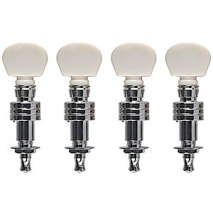Golden Gate P-147 Deluxe Banjo Tuners - Nickel - Set of 4