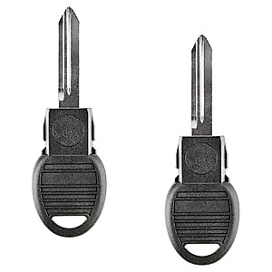 2x Keyless Option Remote Transponder Pod Key For Jeep Fobik Y199 4A