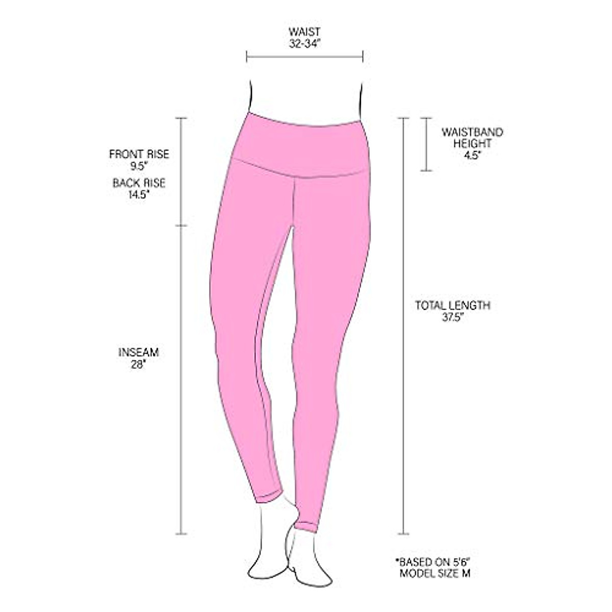 Yogalicious High Waist Ultra Soft Lightweight Leggings - High Rise Yoga Pants - Black Nude Tech 28" - Small