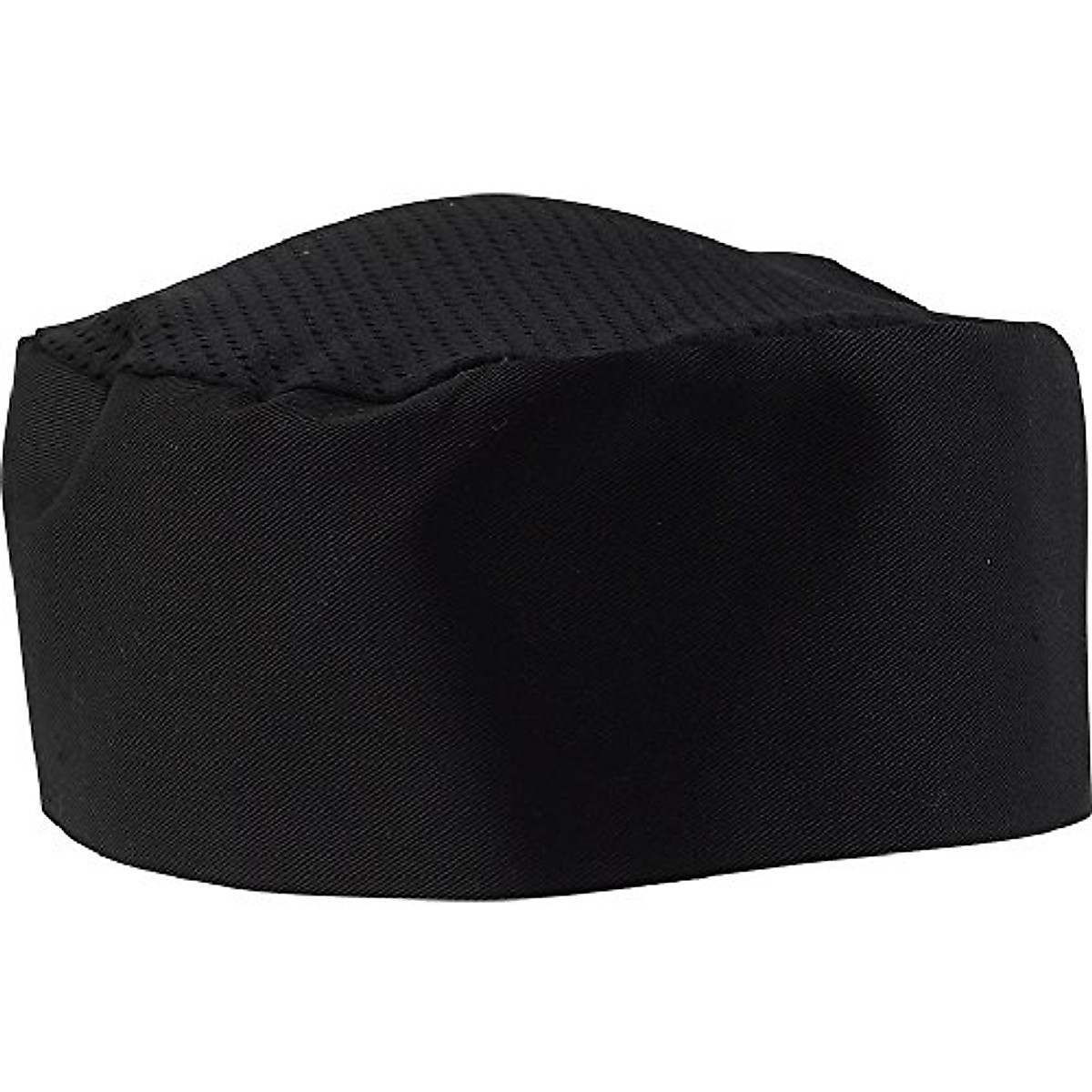 Black Chef Hat - Adjustable. One Size Fit Most (1)