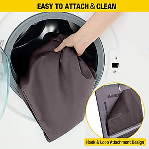 Aivituvin Outdoor Cat House with 100% Insulated Liner Weatherproof Feral Cat Shelter, Heated Cat House for Winter