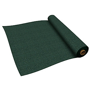 TANG Sunshades Depot 6x15' Ft Green Sunscreen Shade Fabric Roll 95% U*V Block Privacy Screen Windscreen Shade Cloth Mesh Fabric Raw Roll No Grommets for Outdoor Garden Plant Greenhouse Barn