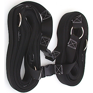 Home Court 2-Inch Non-Adjustable 30'x60' Full Court for Traditional Volleyball Courts 19NAS (Black)