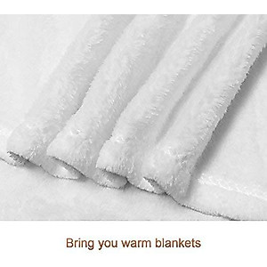 HommomH Mandarin Duck Blanket 60"x80" Lake Animal Soft Fluffy Fleece Throw for Sofa Bed