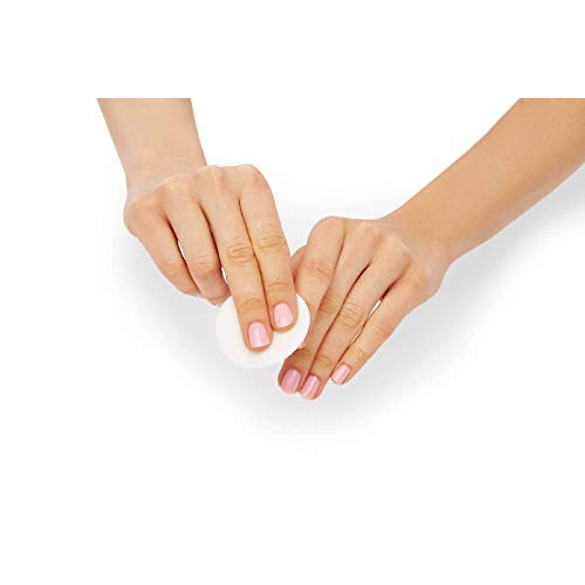 Medline Simply Soft Cotton Rounds (300 Count), 100% Cotton Absorbent and Textured Cotton Pads, Lint-Free