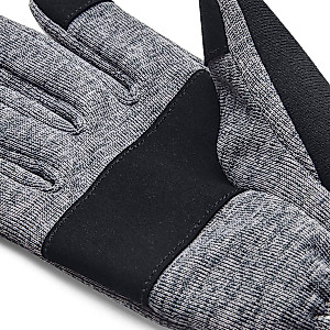 Under Armour mens Storm Fleece Gloves , Pitch Gray (012)/Black , Medium