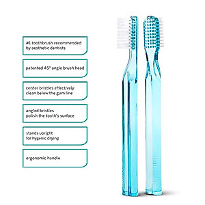 Supersmile New Generation 45° Patented Toothbrush, Blue, 2 Count