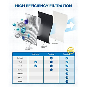 PHILTOP Cabin Air Filter, ACF044 (CF9597A) Replace forTown & Country(2001-2007), Pacifica(2004-2008), Voyager(2001-2003), Caravan(2001-2007), Grand Caravan(2001-2007)