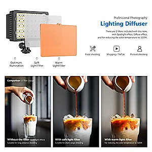 NEEWER® 160 LED CN-160 Dimmable Ultra High Power Panel Digital Camera / Camcorder Video Light, LED Light compatible with Canon, Nikon, Pentax, Panasonic,SONY, Samsung and Olympus Digital SLR Cameras