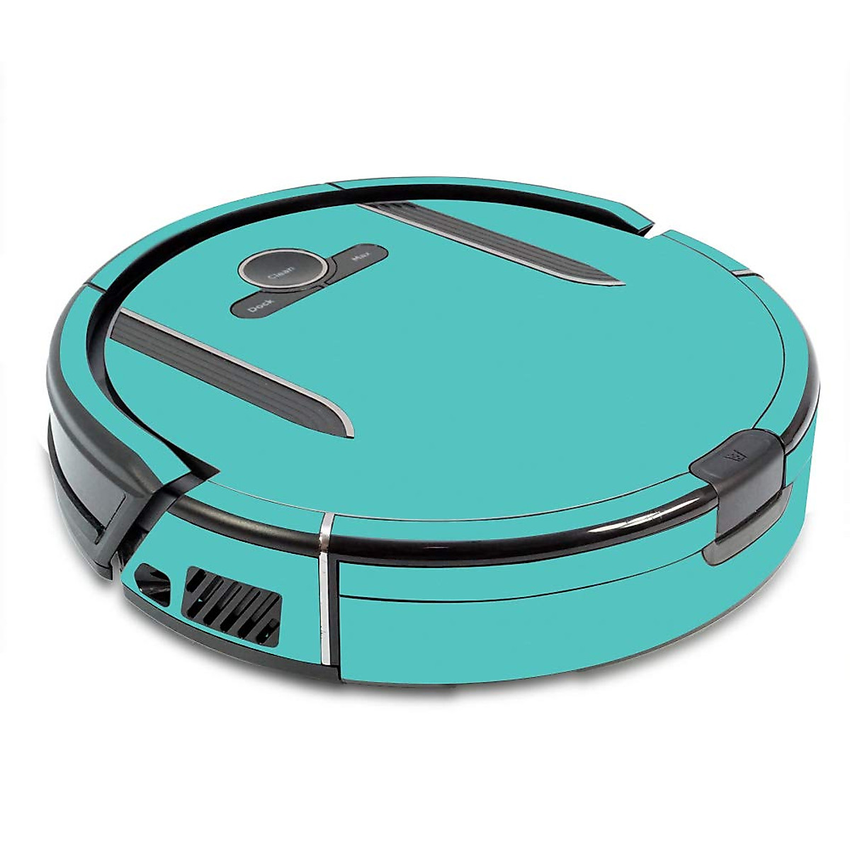 MightySkins Skin Compatible with Shark Ion Robot R85 Vacuum - Solid Turquoise | Protective, Durable, and Unique Vinyl Decal wrap Cover | Easy to Apply, Remove, and Change Styles | Made in The USA