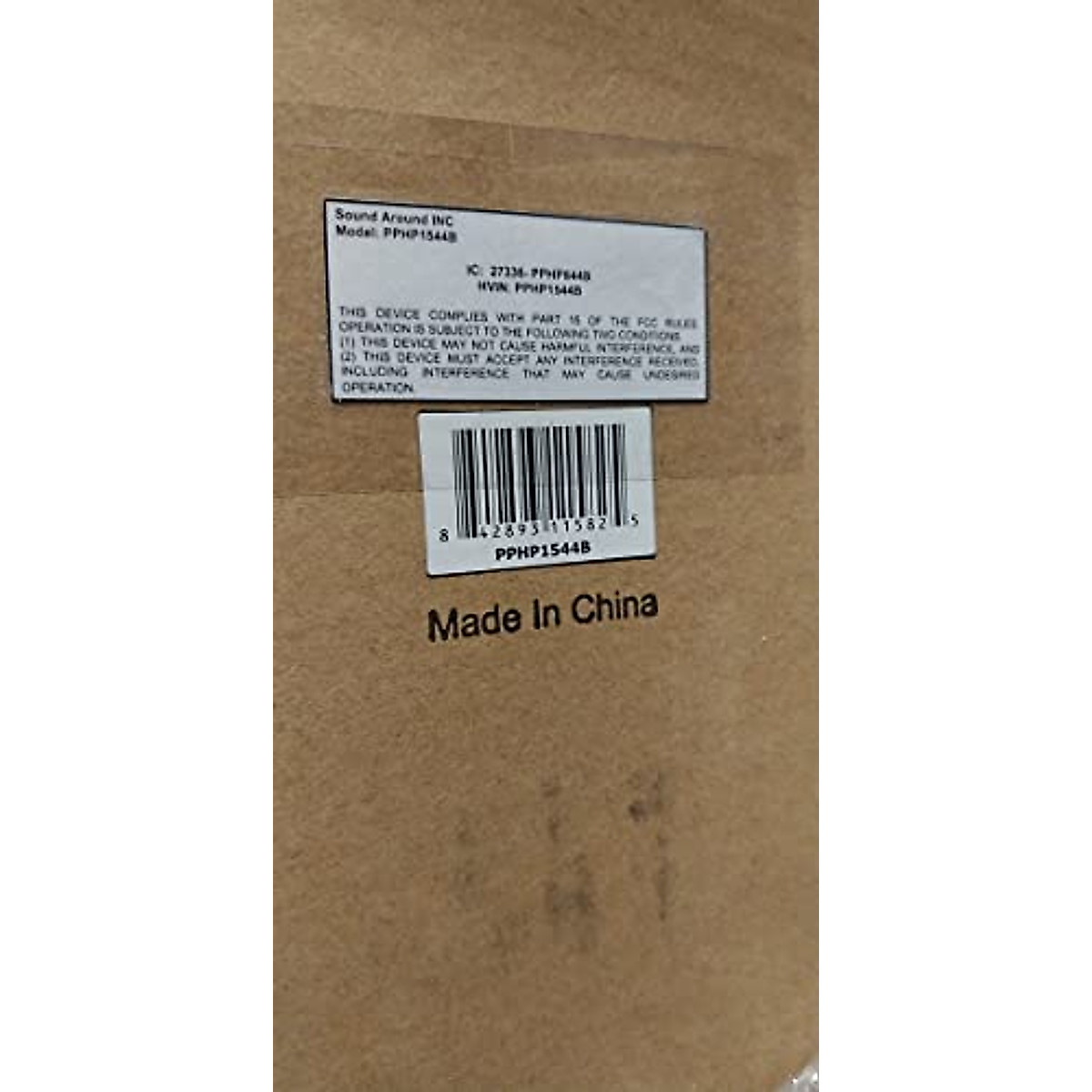 Pyle Wireless Portable PA Speaker System -1200W High Powered Bluetooth Compatible Indoor&Outdoor DJ Sound Stereo Loudspeaker wITH USB MP3 AUX 3.5mm Input, Flashing Party Light & FM Radio -PPHP1544B