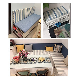 wangk Seat Cushions Bench Seat Cushion Elastic Thicken Dining Chair Pads,Thick Upholstery Quilted Cushion Floor Cushion