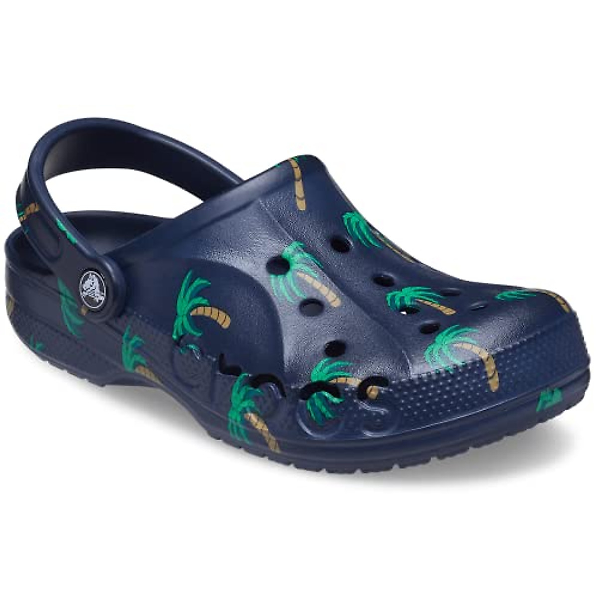 Crocs Unisex Men's and Women's Baya Graphic Clog, Tropical Palm Tree, Numeric_7 US