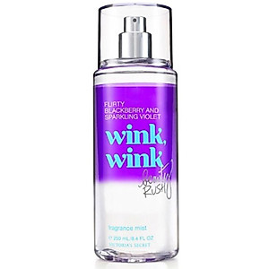 Victoria's Secret Beauty Rush Wink Wink "Flirty Blackberry & Sparkling Violet" Fragrance Mist 8.4 oz