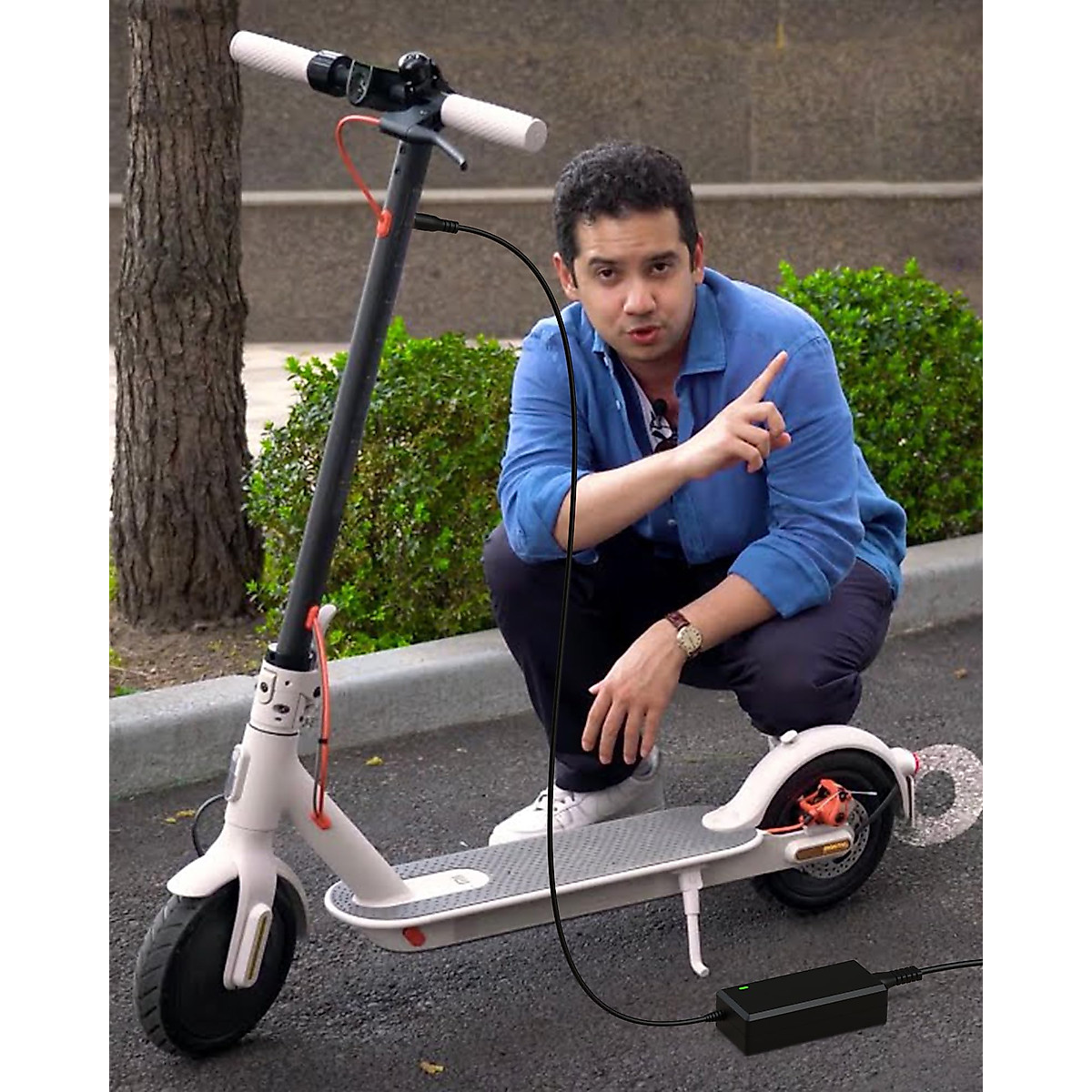 42V 2A Charger Replacement for Electric Scooter Compatible with GOTRAX GXL V2, G2, G3, G4, Apex, Glider, XR Elite, XR Ultra 36V Lithium-ion Battery