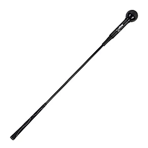 Balight Golf Swing Trainer Aid and Correction for Strength Grip Tempo & Flexibility Training Suit for Indoor Practice Chipping Hitting Golf Accessories (40 Inches, Black)