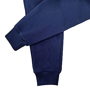 GANSANRO Mens Joggers Sweatpants Slim Fit Mens Athletic Jogger Pants, Sweatpants for Men with Zipper Pockets Navy Blue