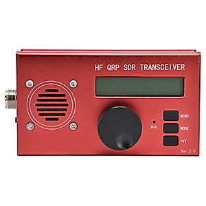 SDR Transceiver, 200Hz-28MHz 160m?10m Frequency Bands 8 Band Audio Source Processor Aluminum Alloy for HF